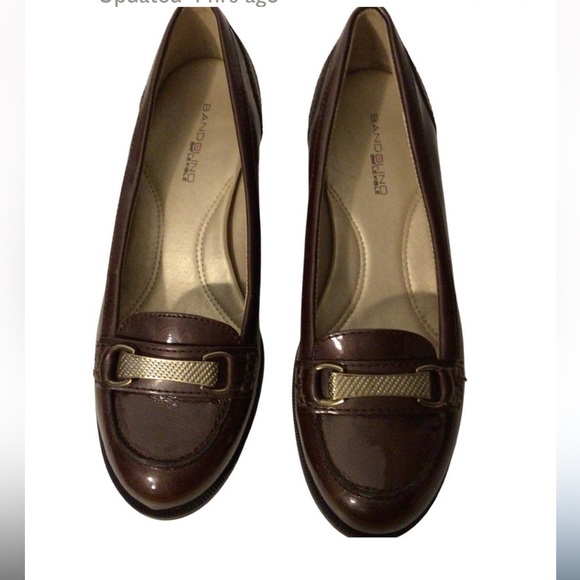 Bandolino | Shoes | Bandolino B Flexible Womens Loaferpatent Chestnut ...